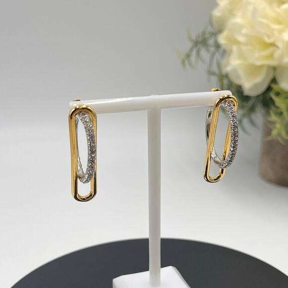 Demarson | Jewelry | Demarson Womens Mini Astra Mixed Metal Paperclip ...